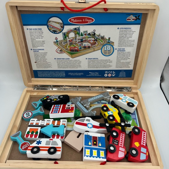 Melissa & Doug | Toys | Melissa And Doug Takealong Town Kids Portable ...